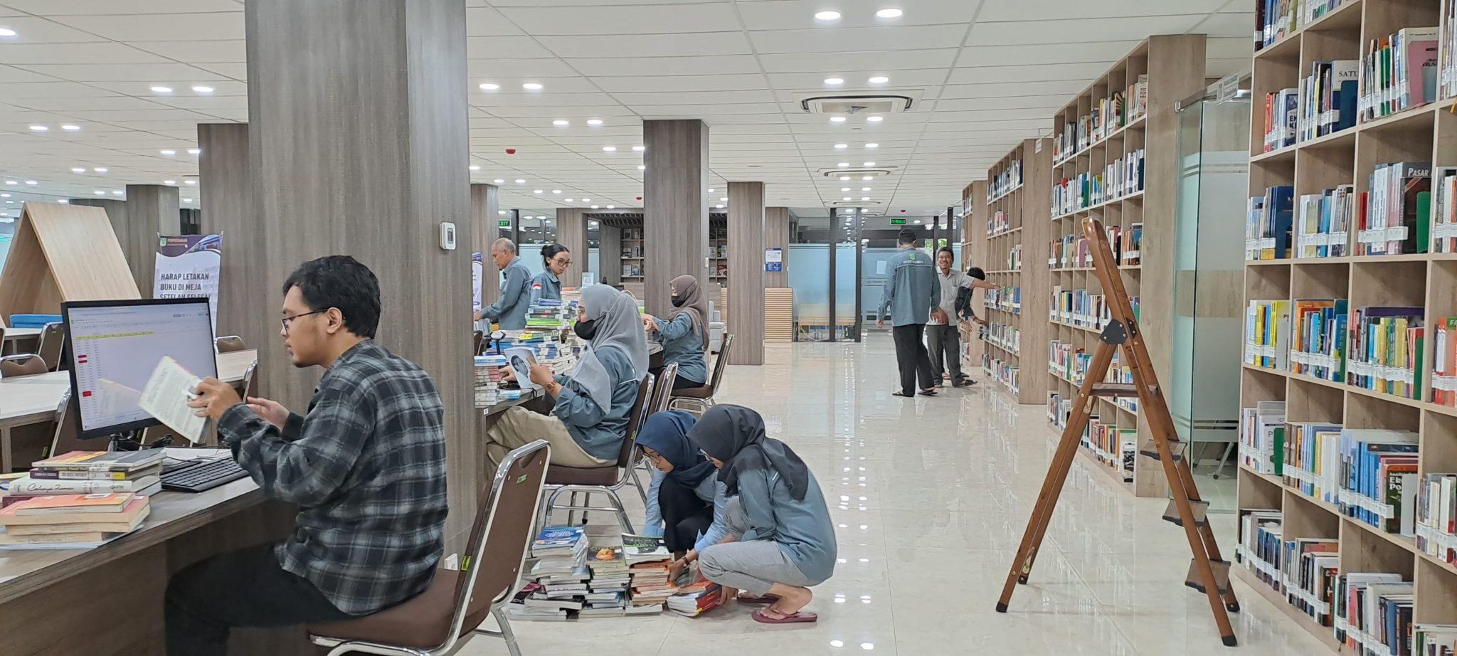 Kegiatan Stock Opname Cyber Library Perpustakaan Universitas Nasional ...