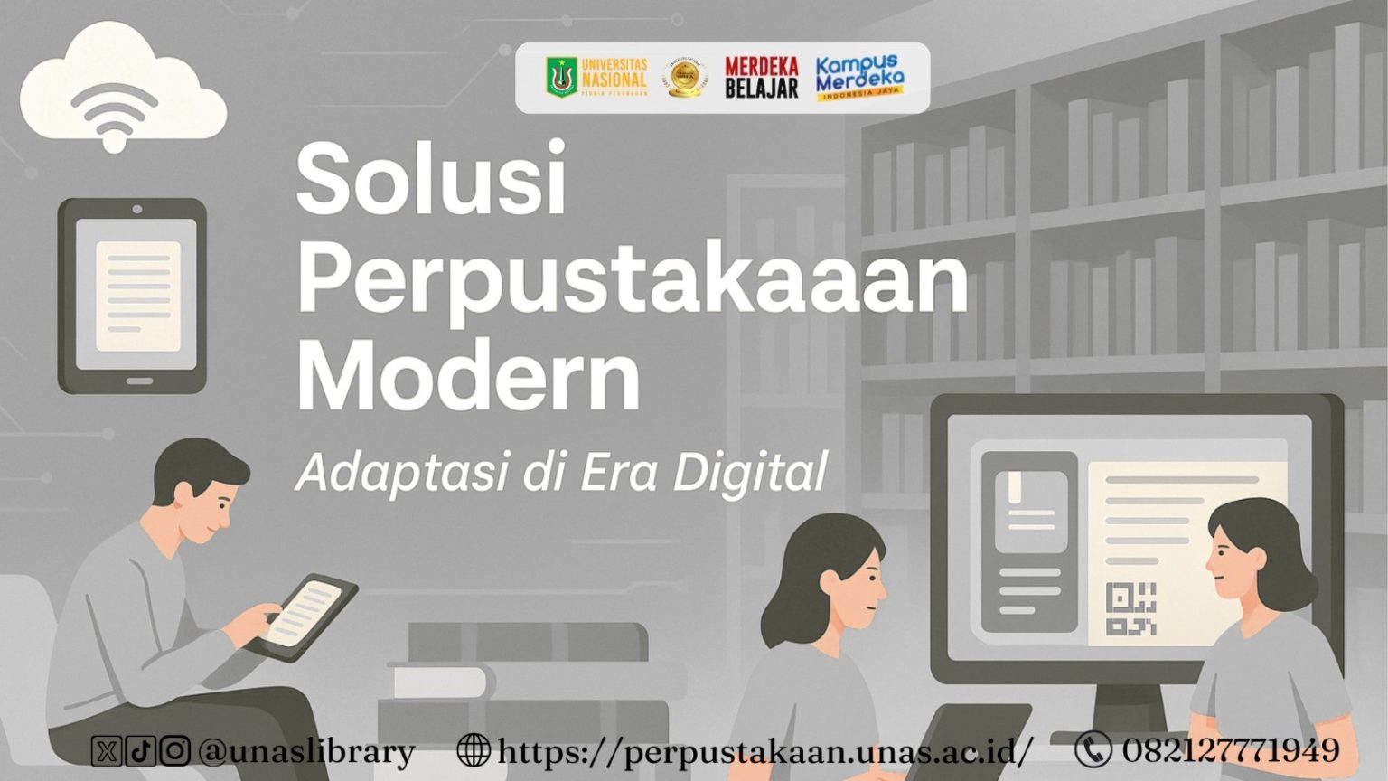 Solusi Perpustakaan Modern: Adaptasi di Era Digital – Cyber Library
